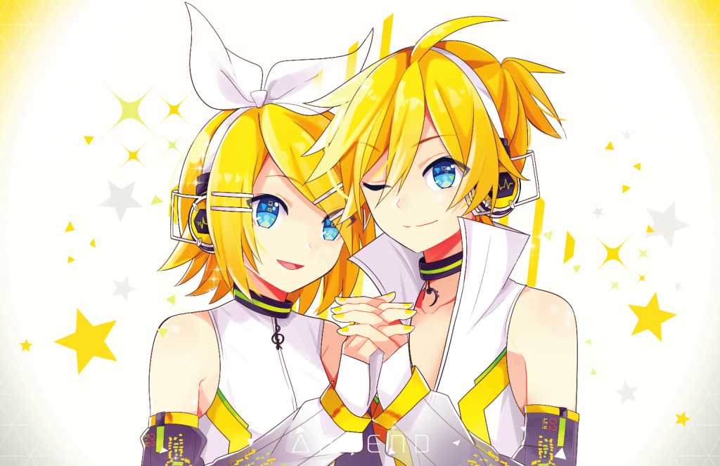 Rin And Len Append Horizontal Mari Mosobox